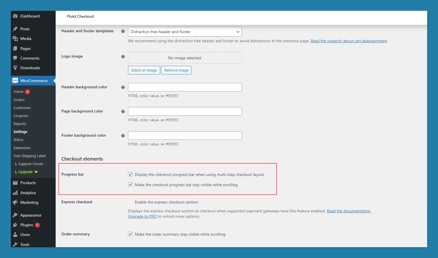 How to add a progress bar to checkout page on WooCommerce!